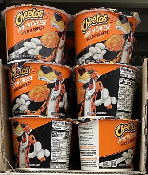 Cheetos Mac 'N Cheese, Bold & Cheesy Flavor, 2.32 oz cup – Box Oregon