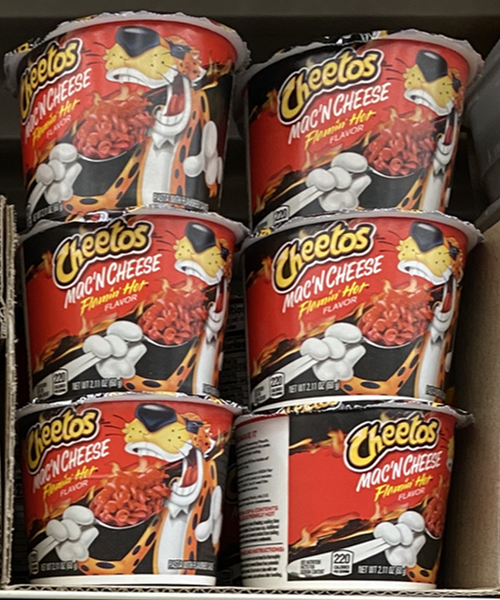 Cheetos Mac 'N Cheese, Flamin' Hot Flavor, 2.11 oz Cup – Box Oregon