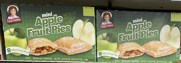Little Debbie Mini Apple Fruit Pies 8 ct, 18.04 oz – Box Oregon