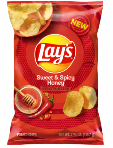 Lay's® Potato Chips Sweet & Spicy Honey, 7.75oz – Box Oregon